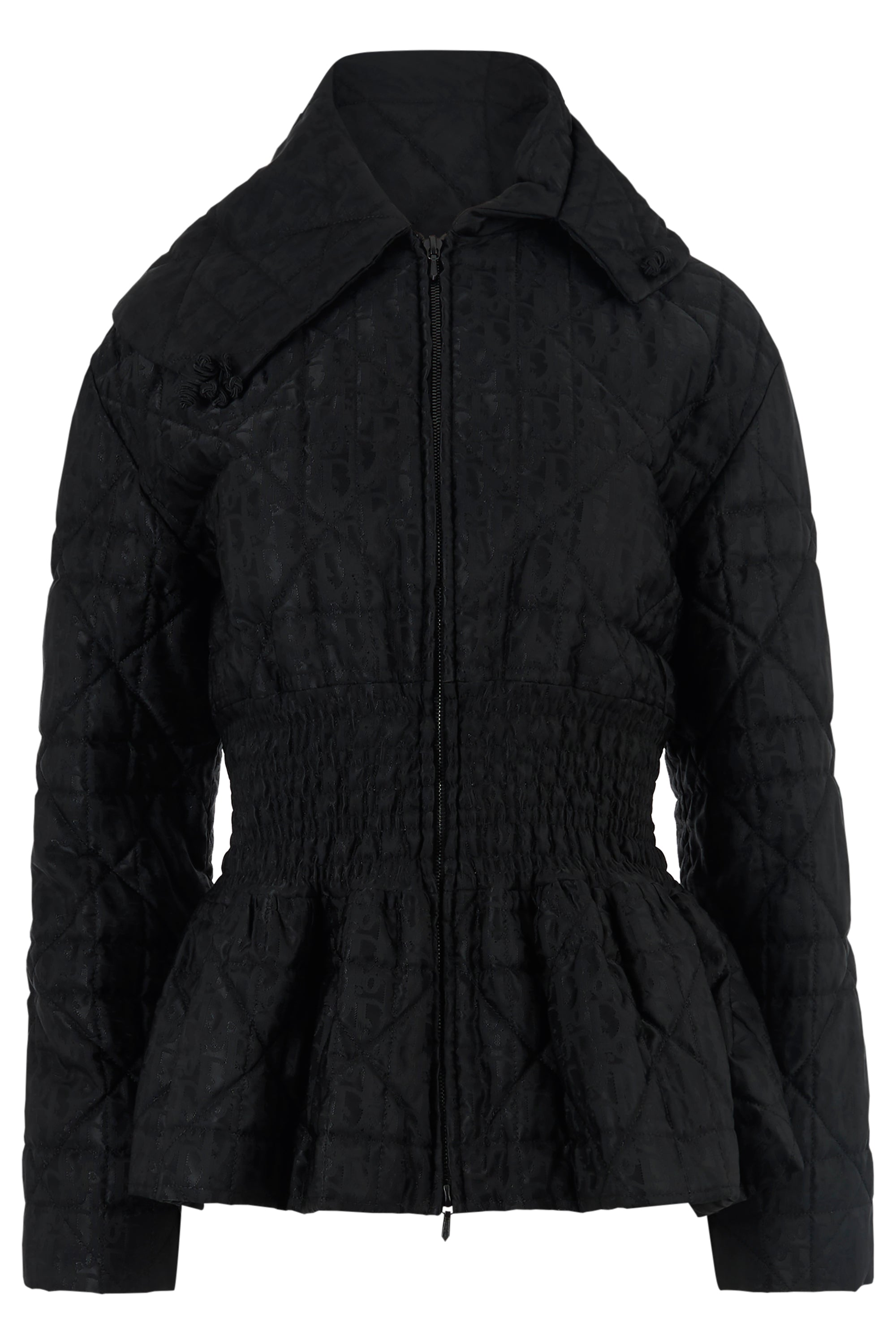 Vintage Christian Dior F/W 1998 Black Quilted Corset Jacket – Nordic Poetry